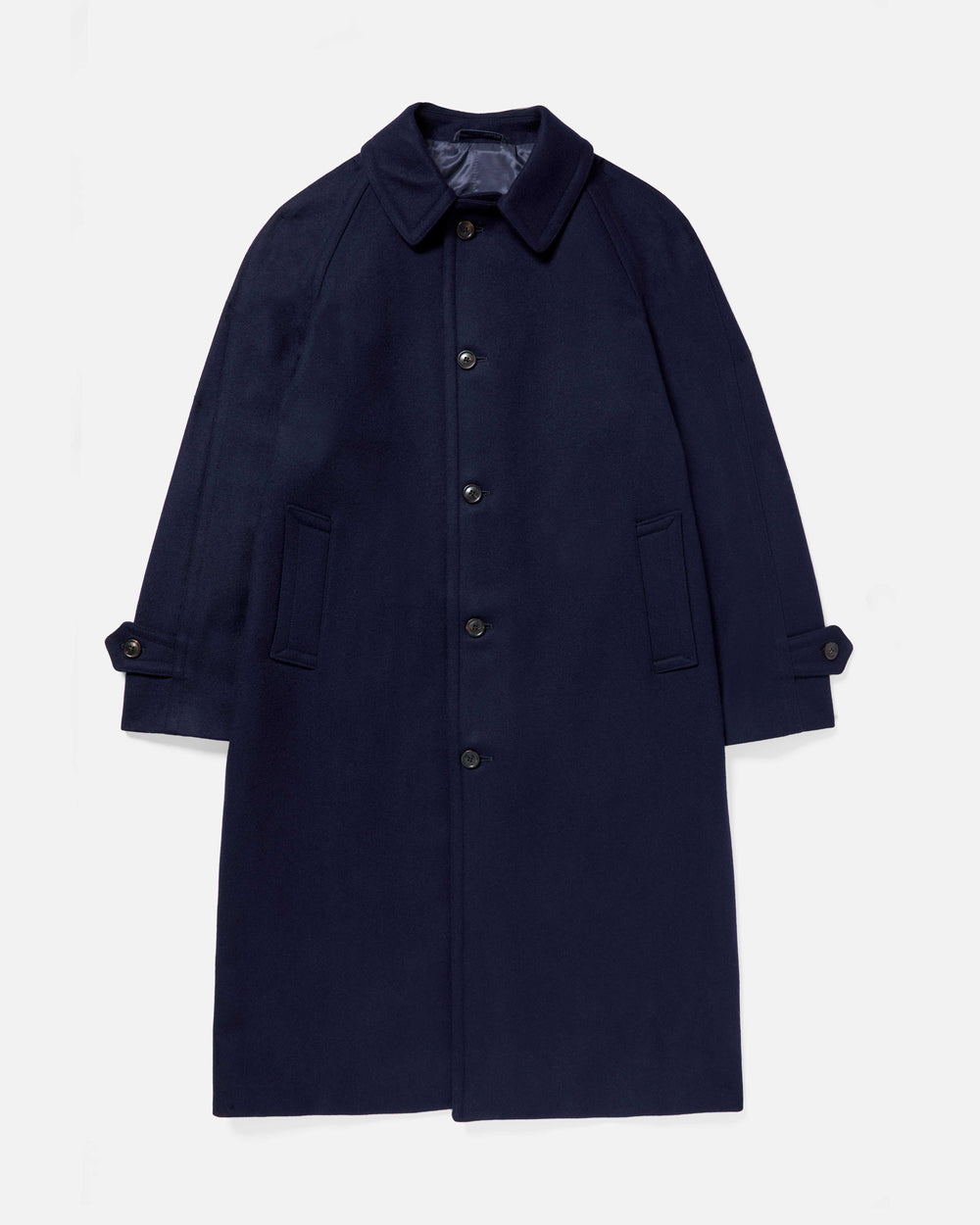 Chrysalis Kensington Melton Wool Topcoat Navy | Multibrand Store – The ...